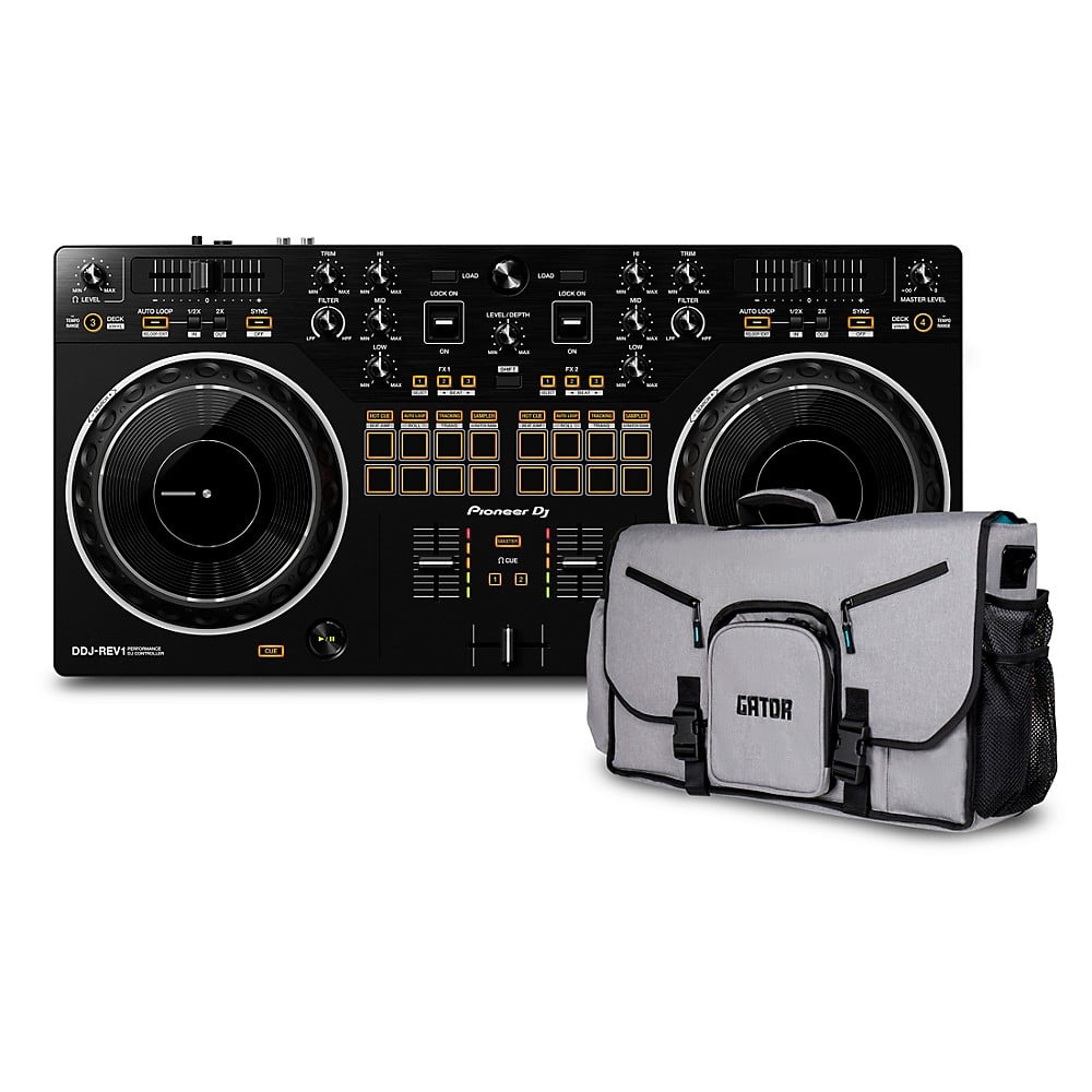 Pioneer DJ DDJ-REV1 Gator G-CLUB Bag Bundle - Walmart.com