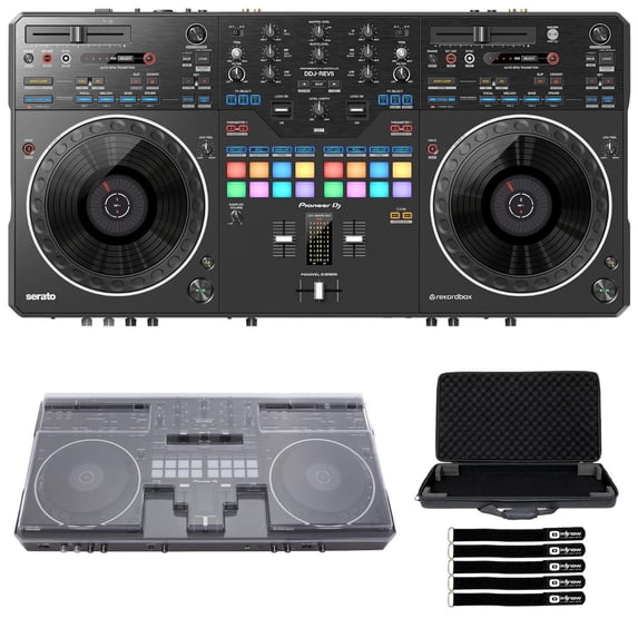Pioneer DJ DDJ-REV5 Scratch-Style 2-Channel Performance DJ Controller ...