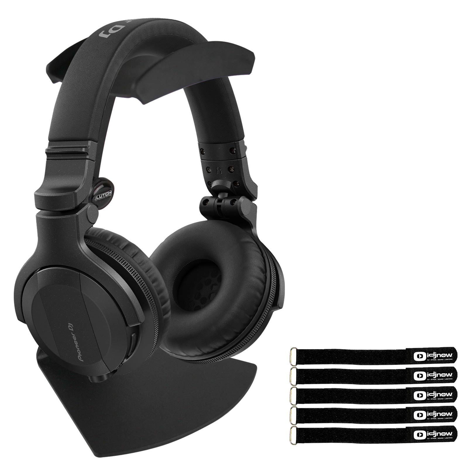 Pioneer DJ HDJ-CUE1BT Matte Black Wireless Bluetooth Headphones with ...