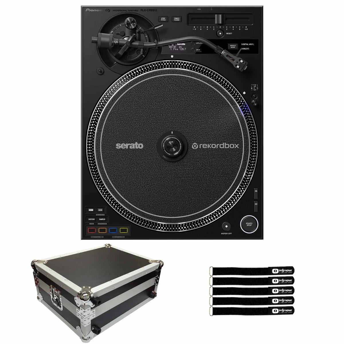 Pioneer DJ PLX-CRSS12 Professional Digital-Analog Hybrid Turntable with ...