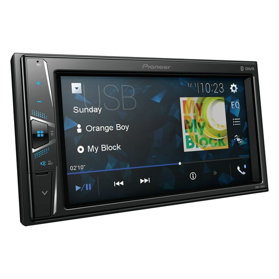 Pioneer DMH-100BT Double Din 6.2" Touchscreen Bluetooth Car Stereo, Android & iOS Compatible ...