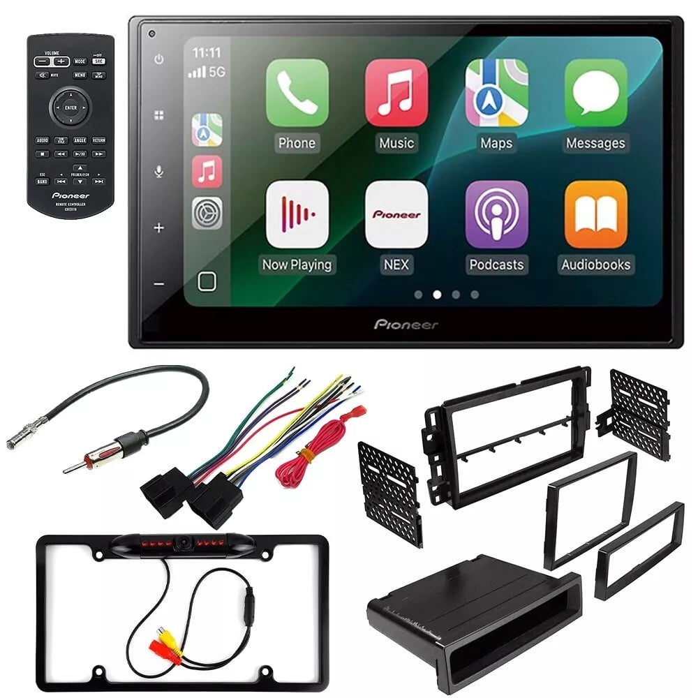 Pioneer DMH-1800NEX 6.8" Double DIN Multimedia Receiver + Kit Fit 07-13 ...