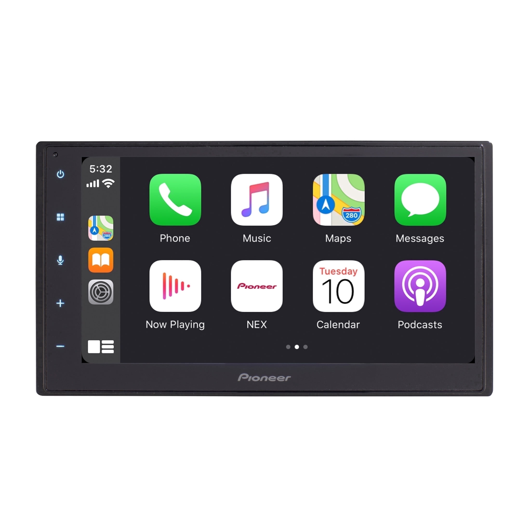 Pioneer DMH-W2770NEX 6.8in Double-DIN Car Stereo with Touch Screen ...