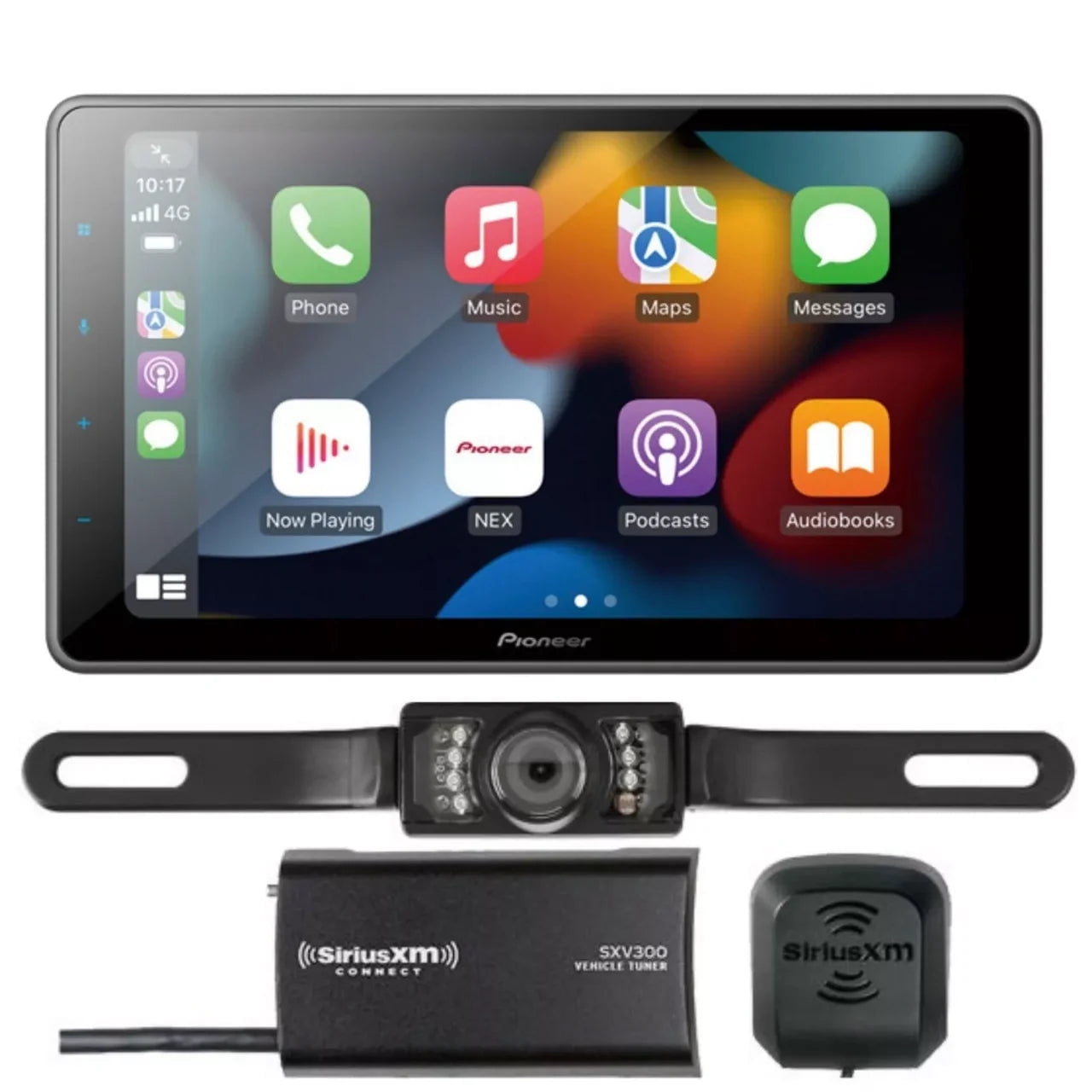 Pioneer DMH-W3000NEX 6.8" Indash Digital Media Receiver + SiriusXM ...