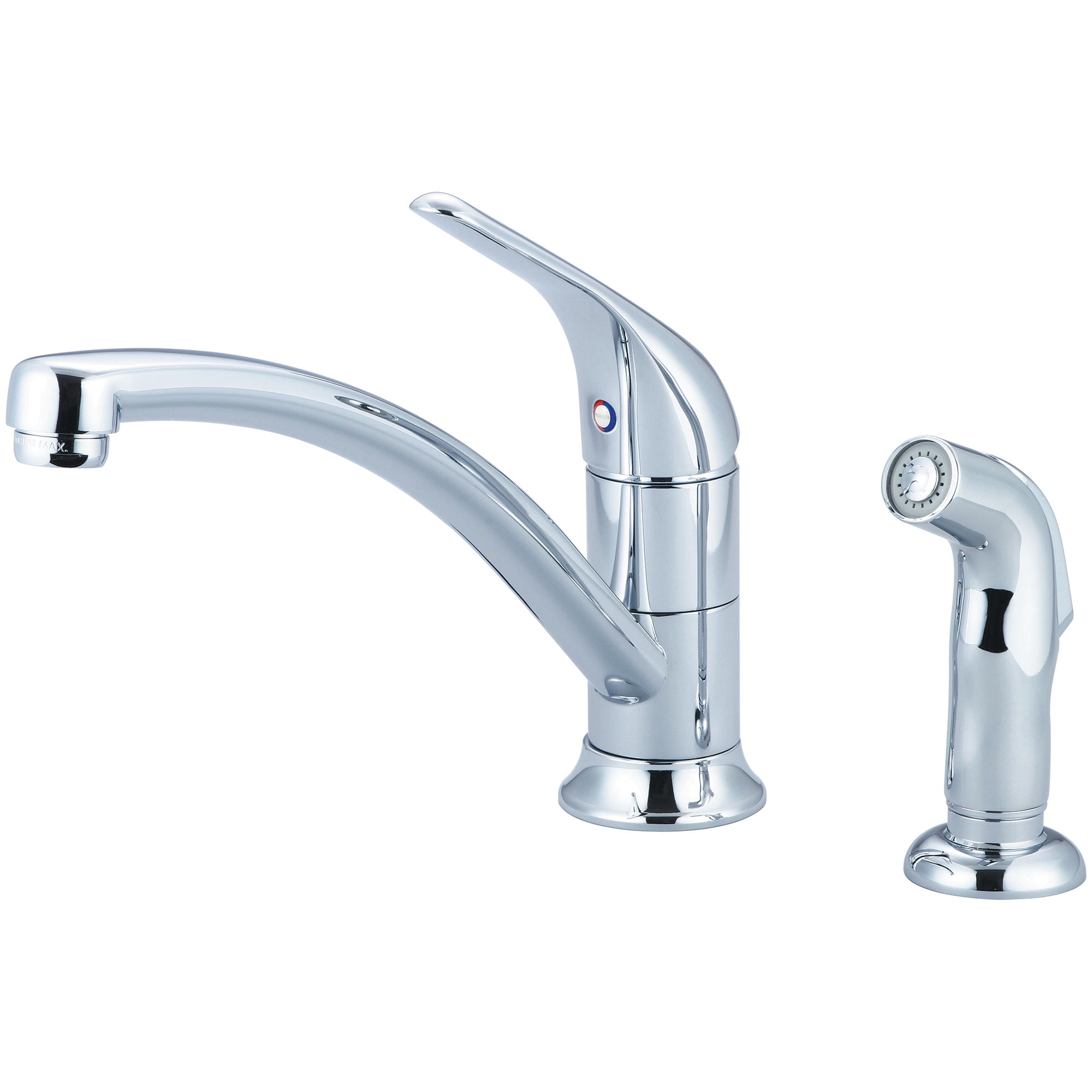 Pioneer Faucets 2Lg261 Legacy 1.5 GPM Single Hole Kitchen Faucet ...