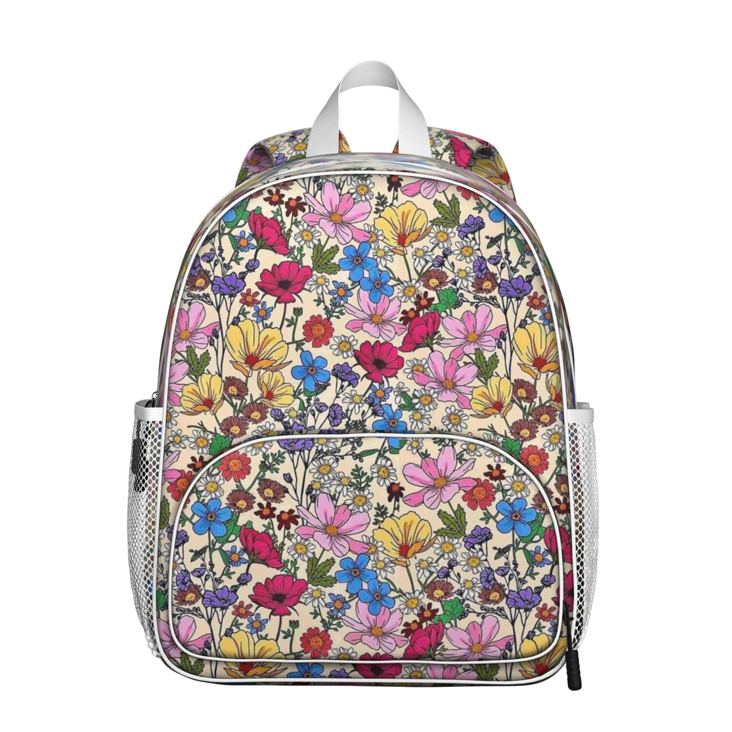 Pioneer Flower Backpack Backpack for School,Cute School Bag,Schoolbag ...