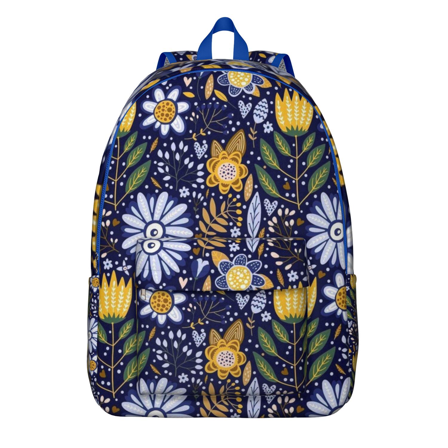 Pioneer Flower Backpack for School,Cute School Bag,Schoolbag with ...