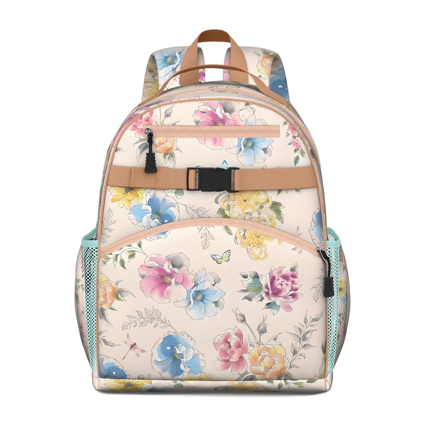 Flower Backpack For School