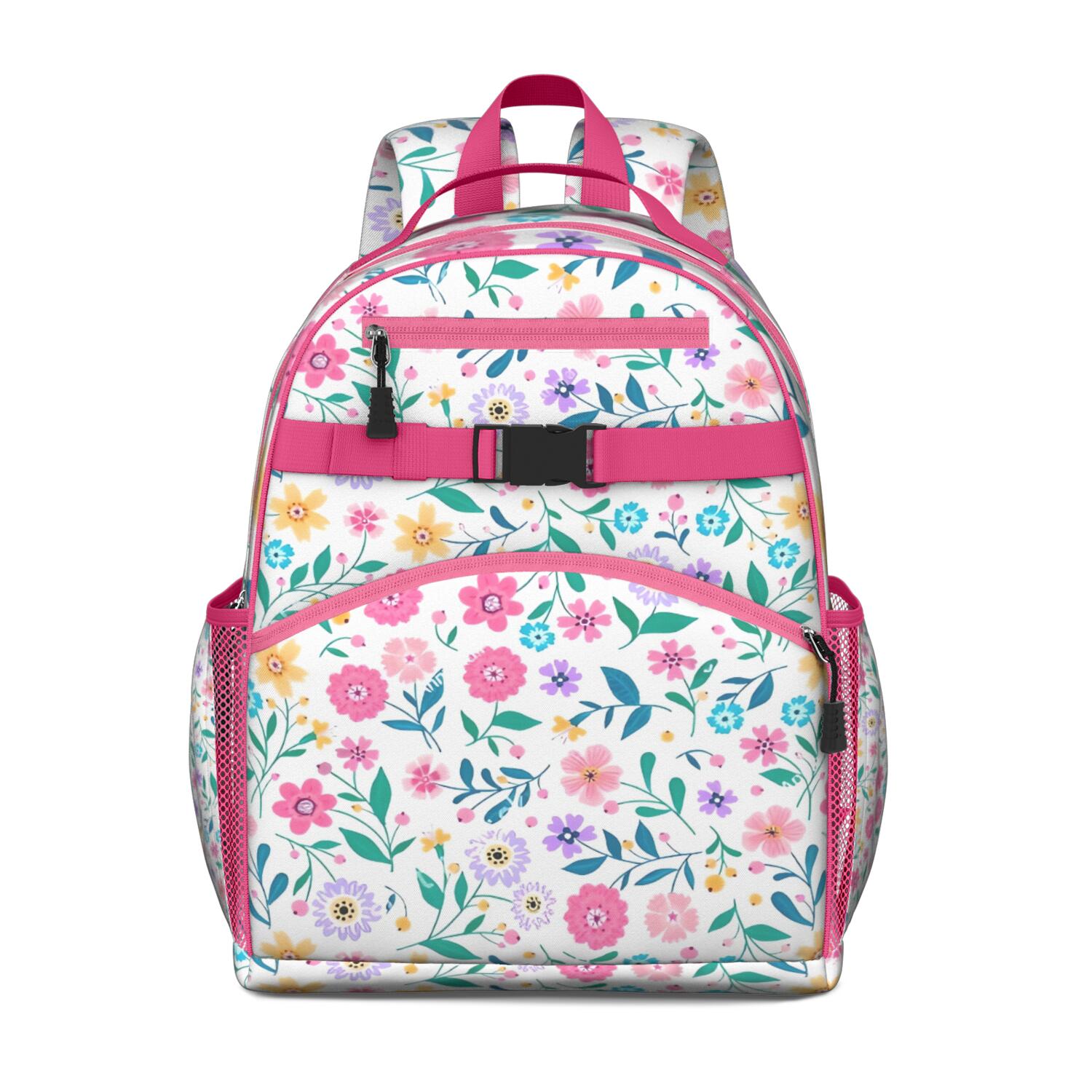 Flower Backpack For School