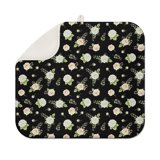 Pioneer Flower Floral Print Pattern Kitchen Dish Drying Mat 1 Pack ...