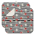 Pioneer Flower Floral Print Pattern Kitchen Dish Drying Mat 1 Pack ...