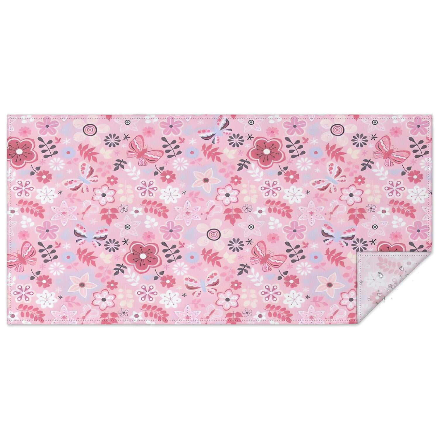 Pioneer Flower Floral Print Pattern Rectangle Tablecloth 60"x120 ...
