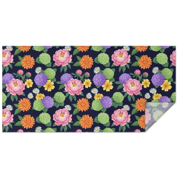 Pioneer Flower Floral Print Pattern Rectangle Tablecloth 60"x120 ...