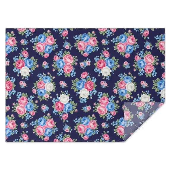 Pioneer Flower Floral Print Pattern Rectangle Tablecloth 60"x84 ...