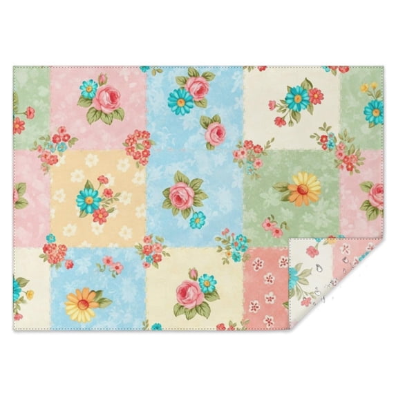 Pioneer Flower Floral Print Pattern Rectangle Tablecloth 60"x84 ...