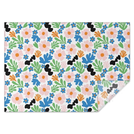Pioneer Flower Floral Print Pattern Rectangle Tablecloth 60"x84 ...