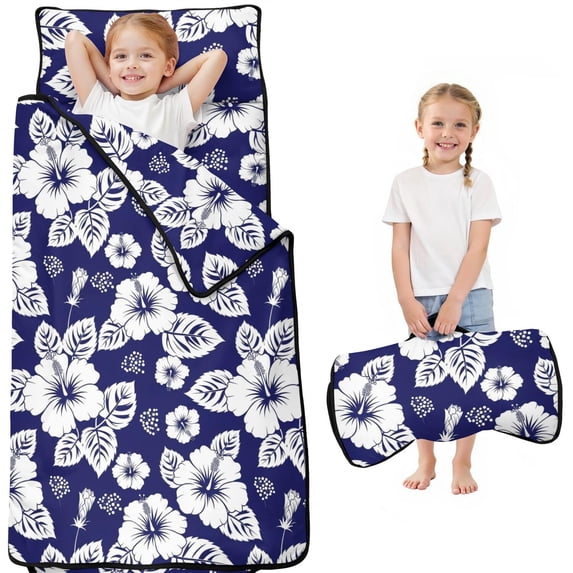 Pioneer Flower Floral Print Pattern Toddler Nap Mat for Teens Preschool ...