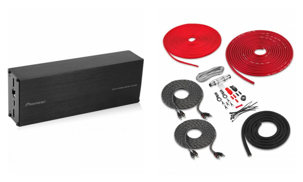 Pioneer GM-D1004 + Belva BAK84 400W 4-Channel GM Digital Series Class-D ...