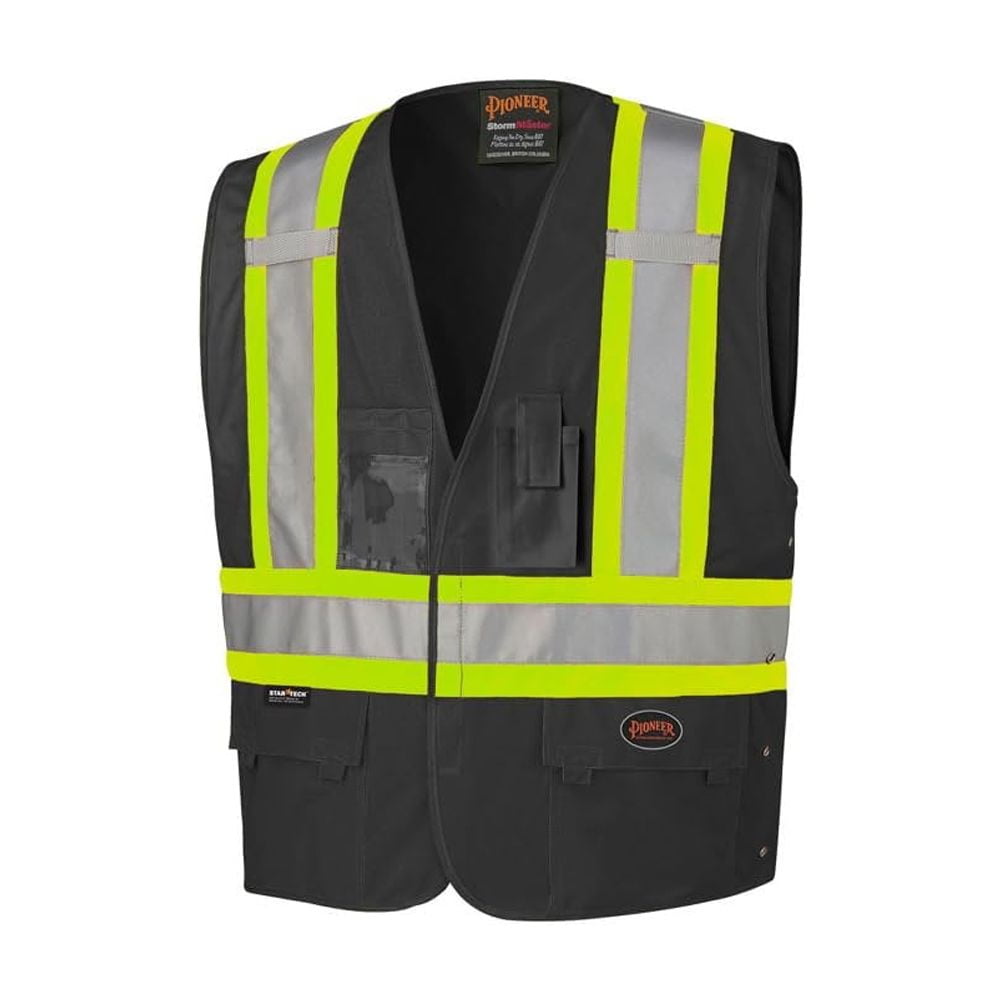 Pioneer Hi Vis Reflective Adjustable Safety Vest for Men & Women For ...