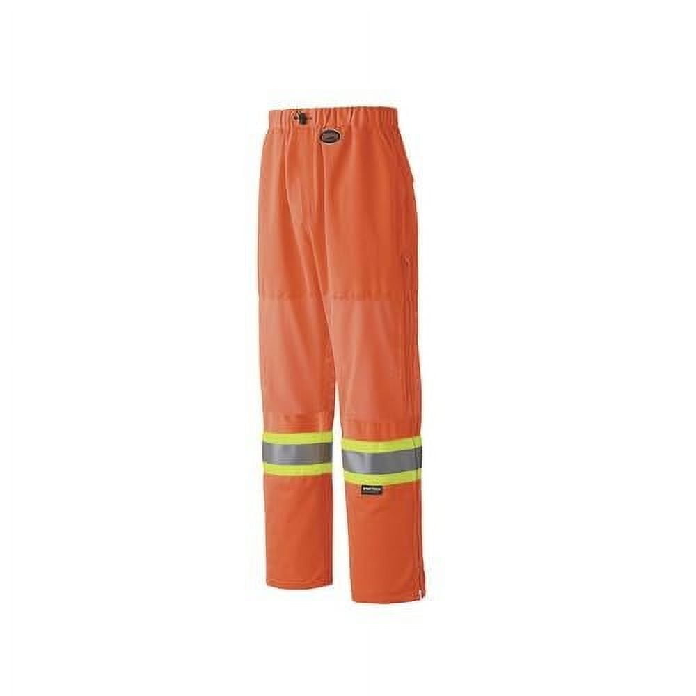 Pioneer Hi Vis Safety Traffic Work Pants for Men - Breathable Mesh ...