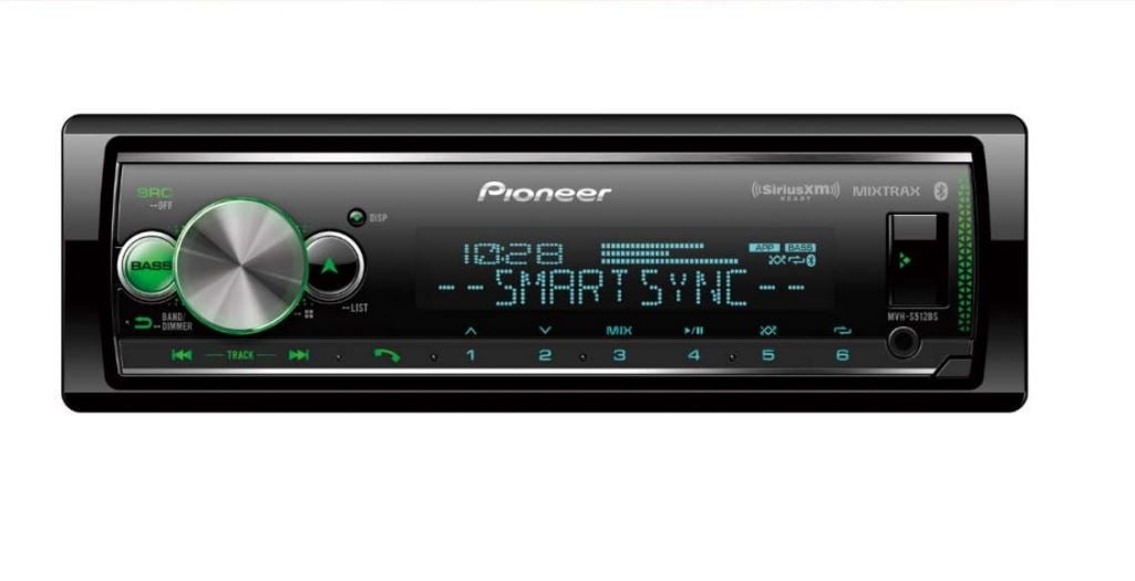 Pioneer MVH-S512BS Multimedia Player (does not play CD's) with ...