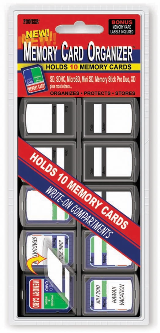 Pioneer Memory Card Organizer - Walmart.com