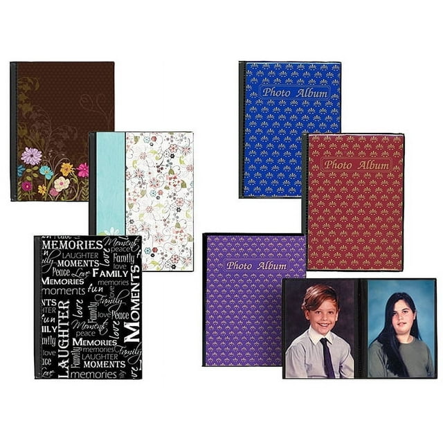 Pioneer Mini Picture Album 4x6, 36 Pocket, Hard Cover, Assorted Colors ...