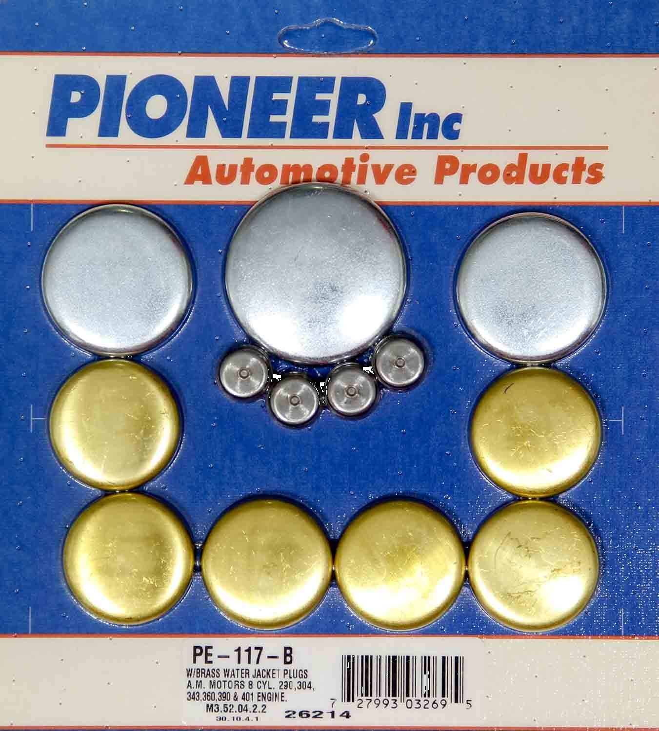 Pioneer PE-117-B Engine Expansion Plug Kit - Walmart.com
