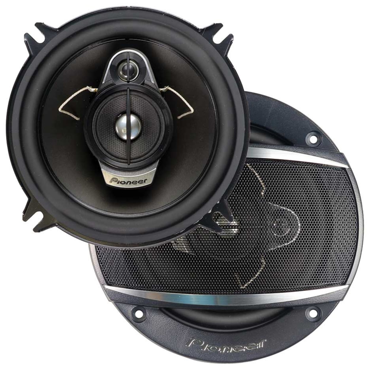 Pioneer Component Audio Set - TS-A1370F 5-1/4" 300 Watts 3-Way Coaxial Car Speakers - Walmart.com