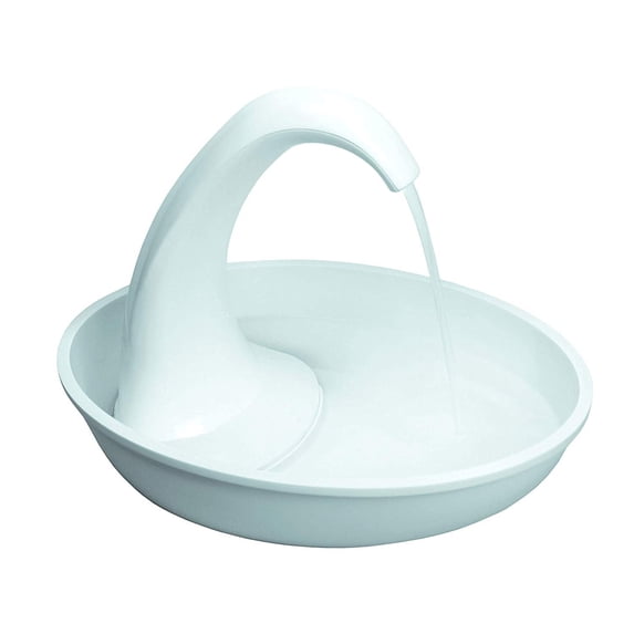 Pioneer Pet Swan Cat and Dog Drinking Fountain, Plastic, 80 oz ...