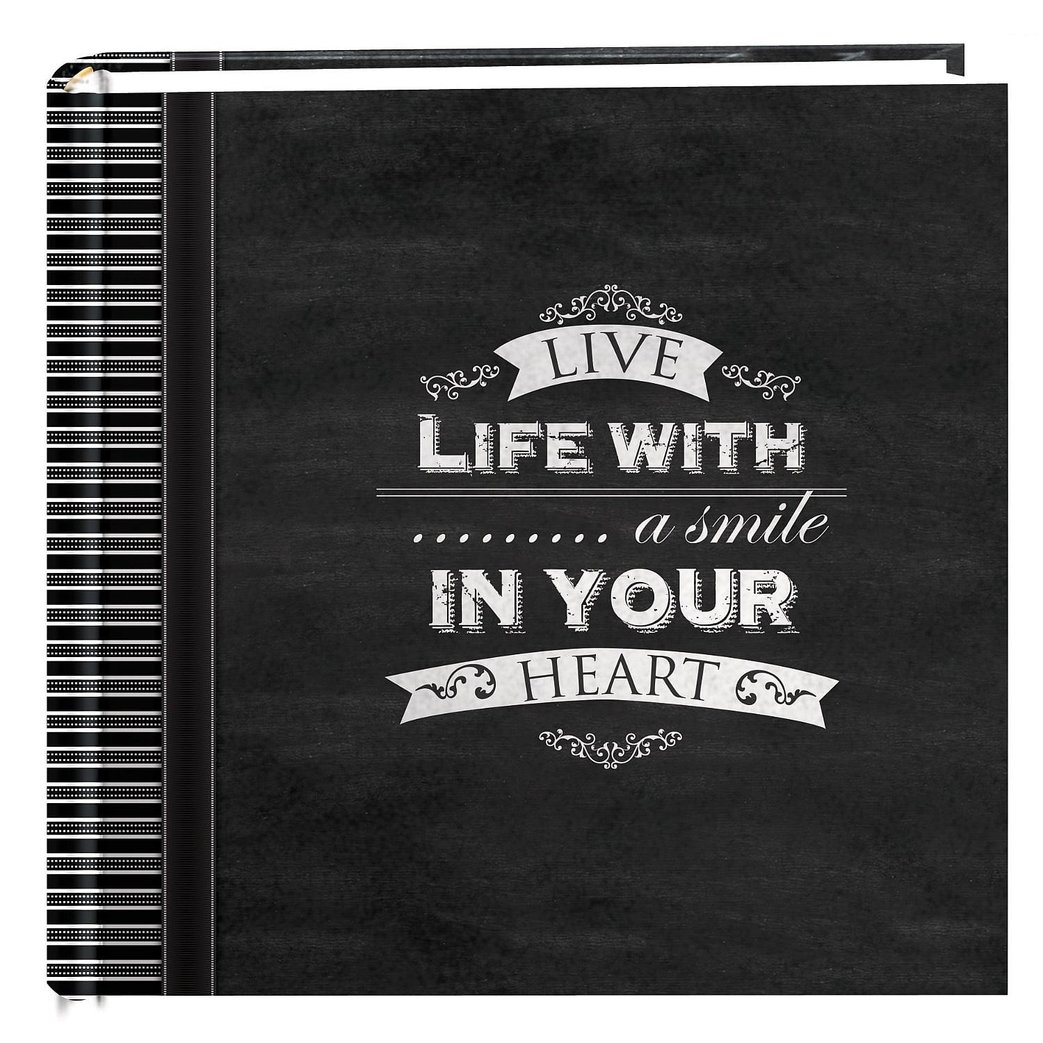 Pioneer Photo Albums Pioneer 2Up Chalkboard Print Album 200 4inX6in ...
