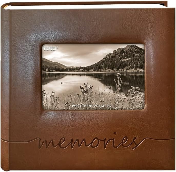Pioneer Photo Albums "memories" Embossed Frame Cover Photo Album 200 ...