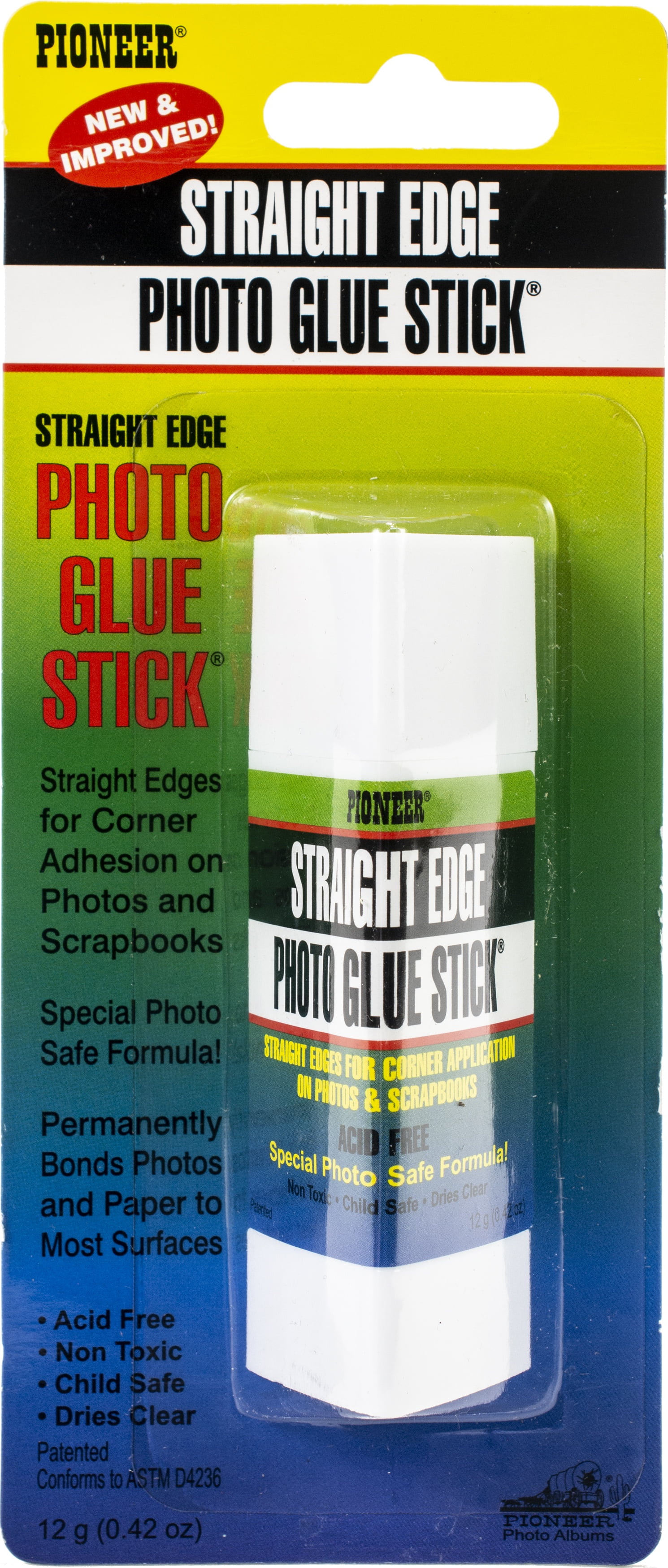 Pioneer Photo Square Glue Stick, 0.42 oz - Walmart.com
