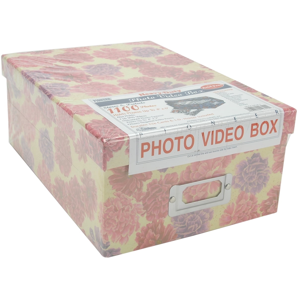 Pioneer Photo Storage Box-4.5"X8"X11.5" Assorted Designs - Walmart.com