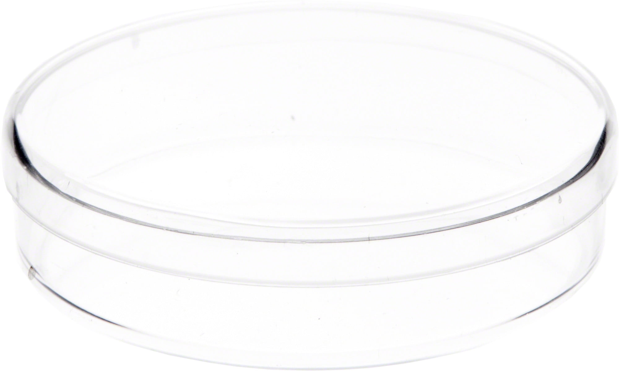 Pioneer Plastics 032C Clear Small Round Petri Dish Plastic Container, 2 ...