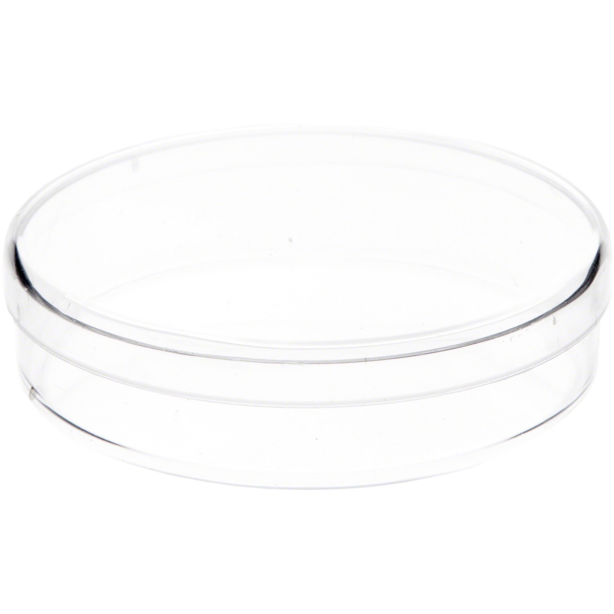 Pioneer Plastics 032C Clear Small Round Petri Dish Plastic Container, 2 ...