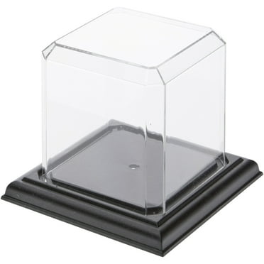 Transparent Plymor Clear Acrylic Display Case with Hinged Lid, 6x6x6 ...
