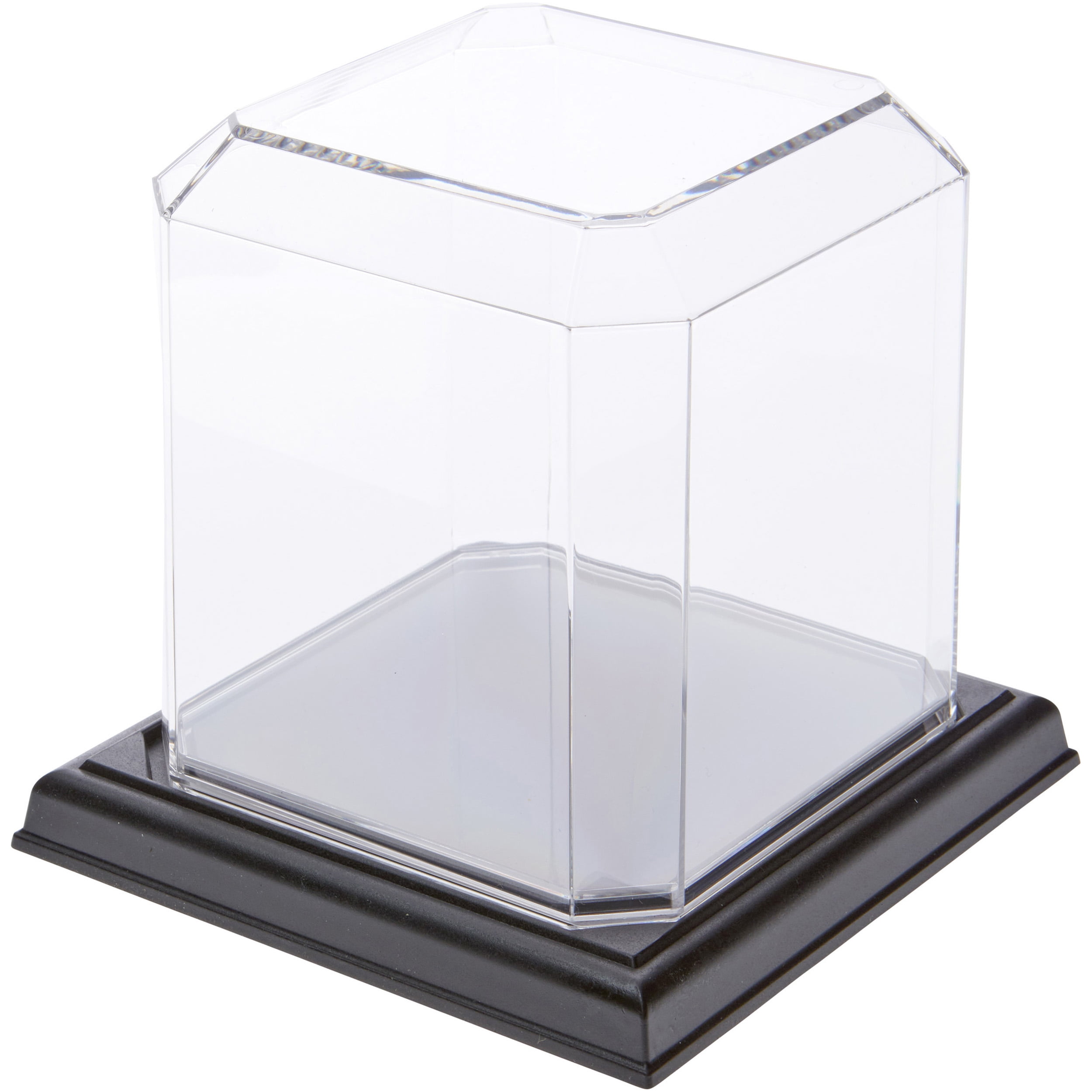 Pioneer Plastics 042CPBASE Clear Plastic Softball Display Case with ...