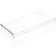 Pioneer Plastics 115C Clear Cylinder Plastic Container with Storage Lid ...