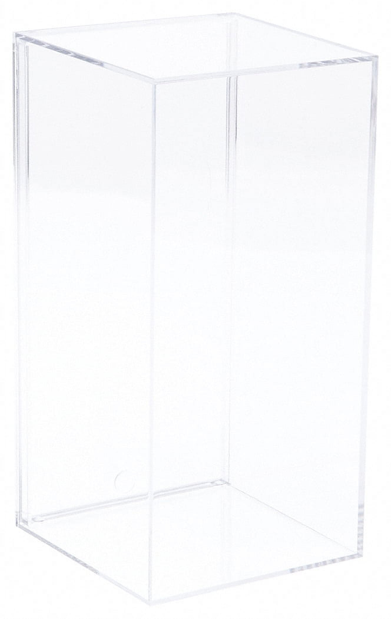 Pioneer Plastics 083C Small Clear Plastic Display Case, 3.5" W x 3.75 ...