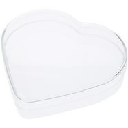 Pioneer Plastics 115C Clear Cylinder Plastic Container with Storage Lid ...