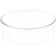 Pioneer Plastics 002C Clear Extra Small Round Plastic Container, 2" W x ...