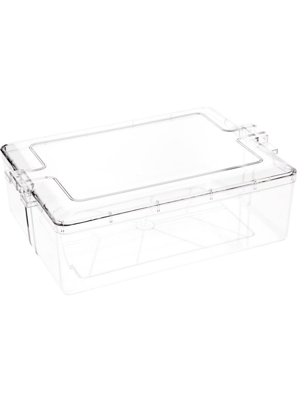 Plastic Totes in Plastic Storage Bins & Boxes | Clear - Walmart.com