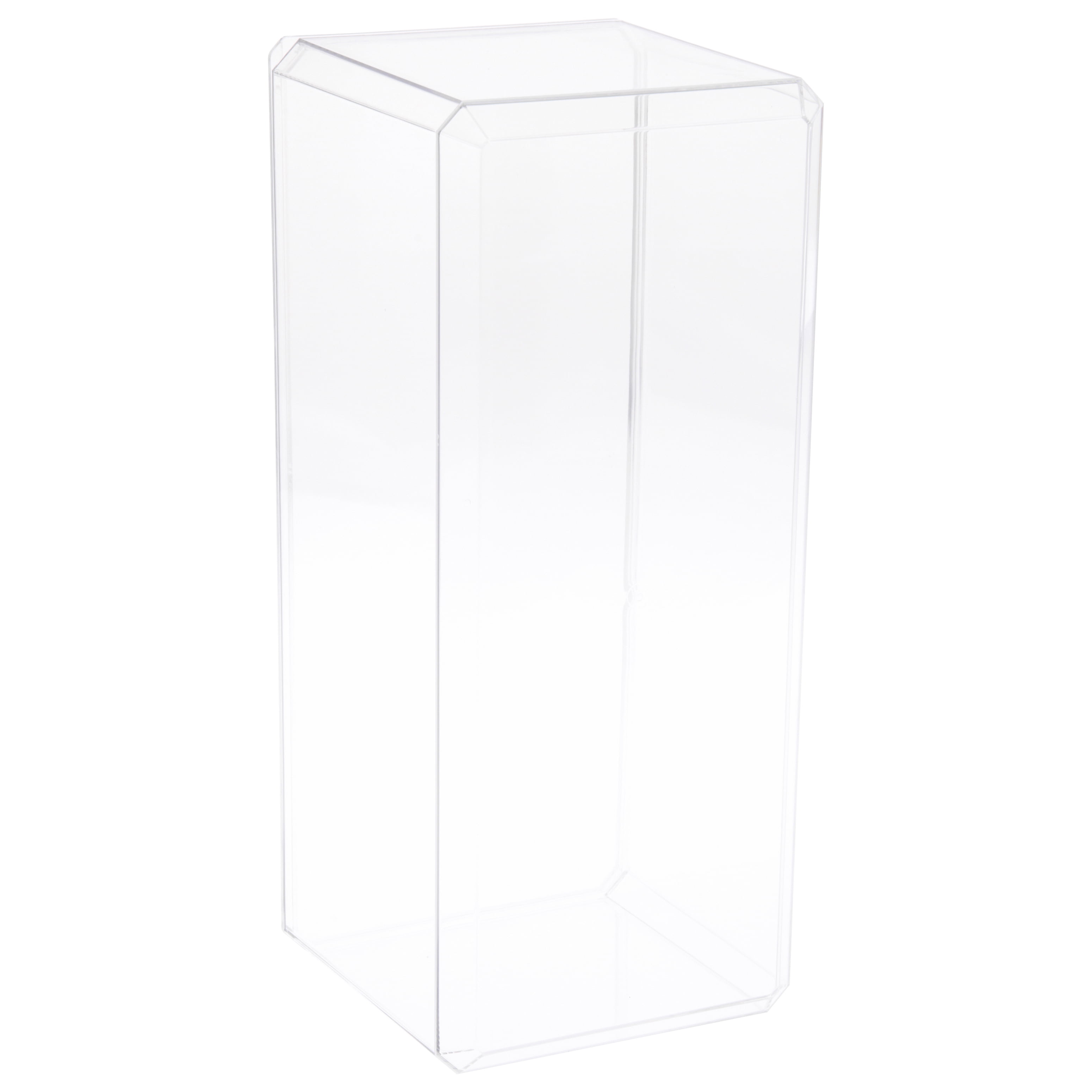 Pioneer Plastics 355CD Clear Plastic Beveled Edge Display Case ...