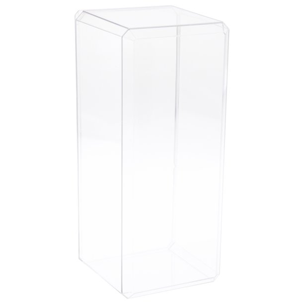 Pioneer Plastics 355CD Clear Plastic Beveled Edge Display Case ...