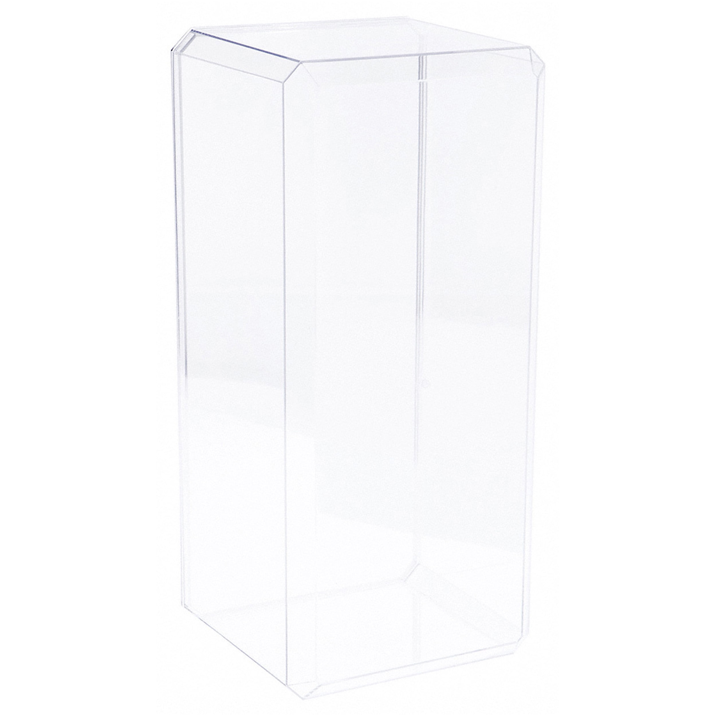 Pioneer Plastics 576C Clear Plastic Beveled Edge Display Case, 6" W x 7 ...