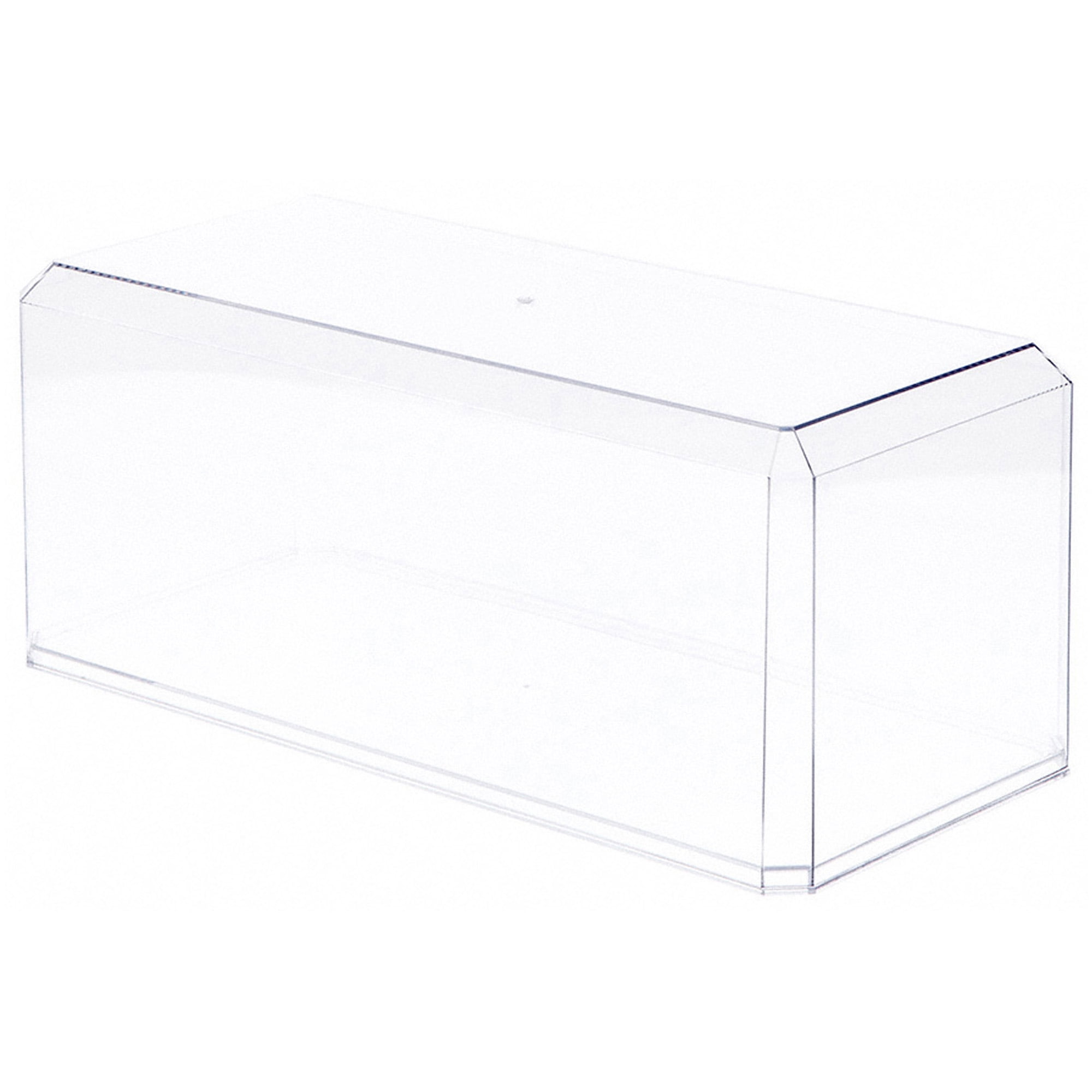 Pioneer Plastics 576C Clear Plastic Beveled Edge Display Case, 6" W x 7 ...