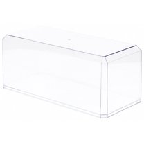 Acrylic Display Case Plastic Box Cube Storage Box Transparent Assemble ...