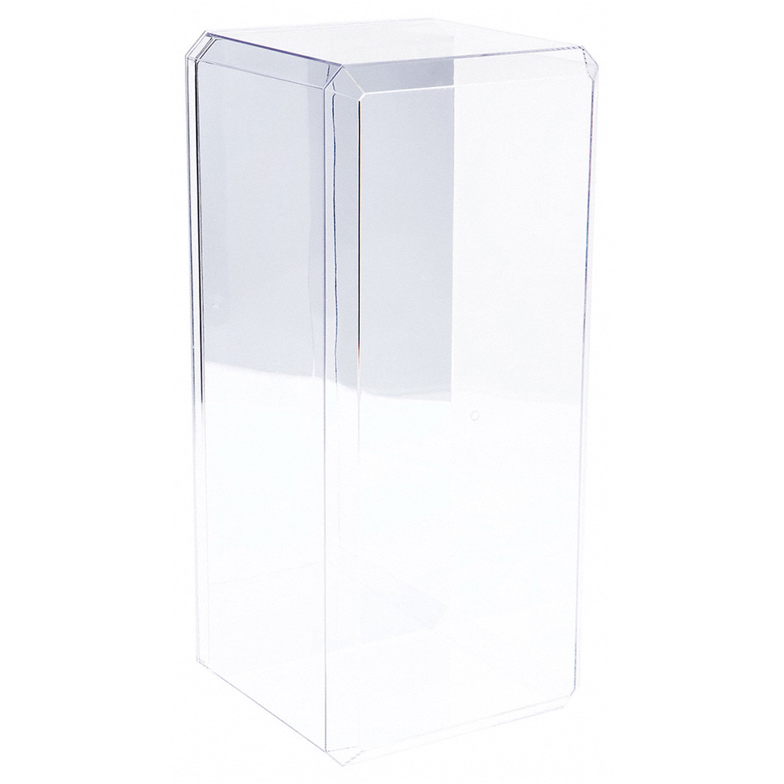 Pioneer Plastics 576CD Clear Plastic Beveled Edge Display Cases ...