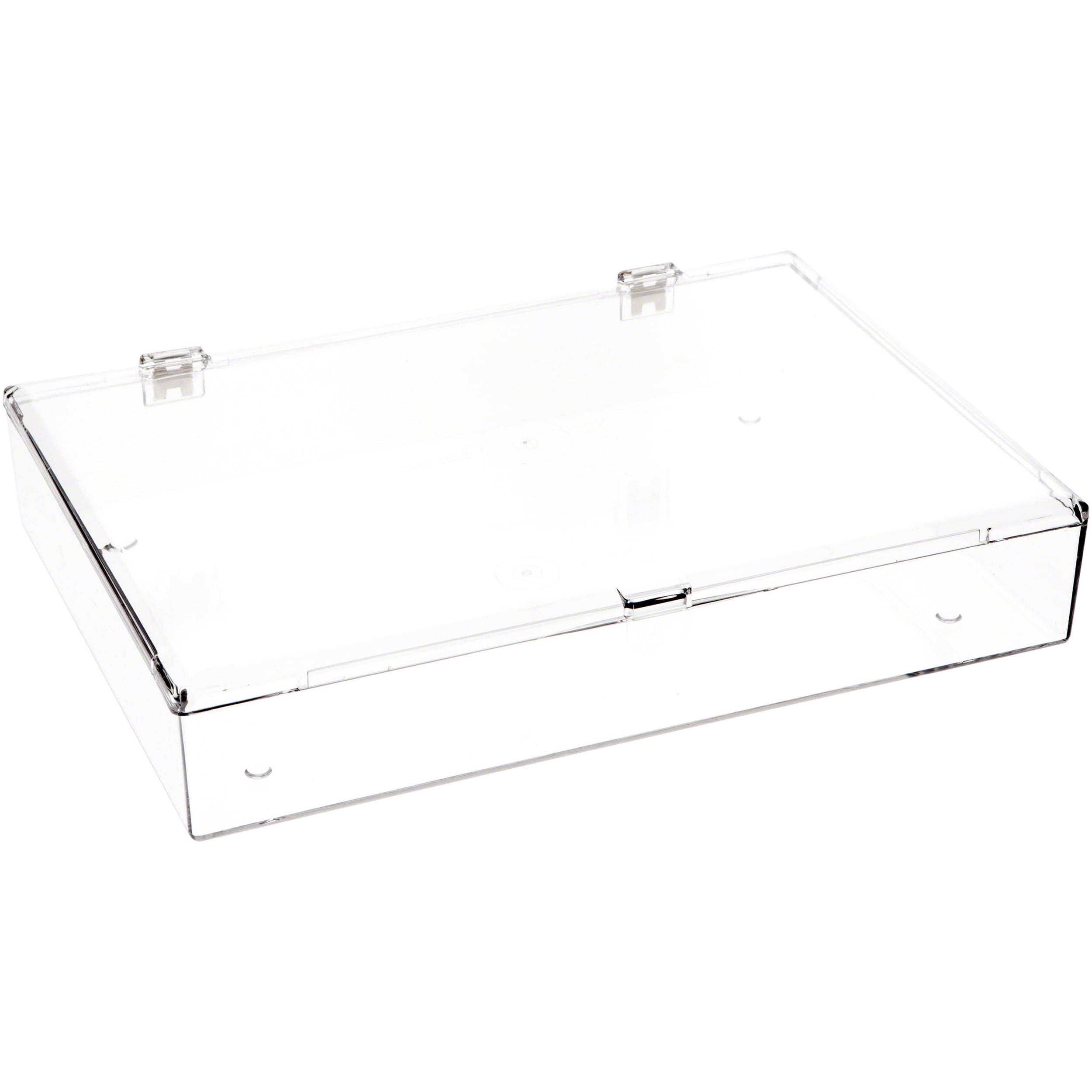 Pioneer Plastics 700C Clear Rectangular Plastic Container with Snap ...